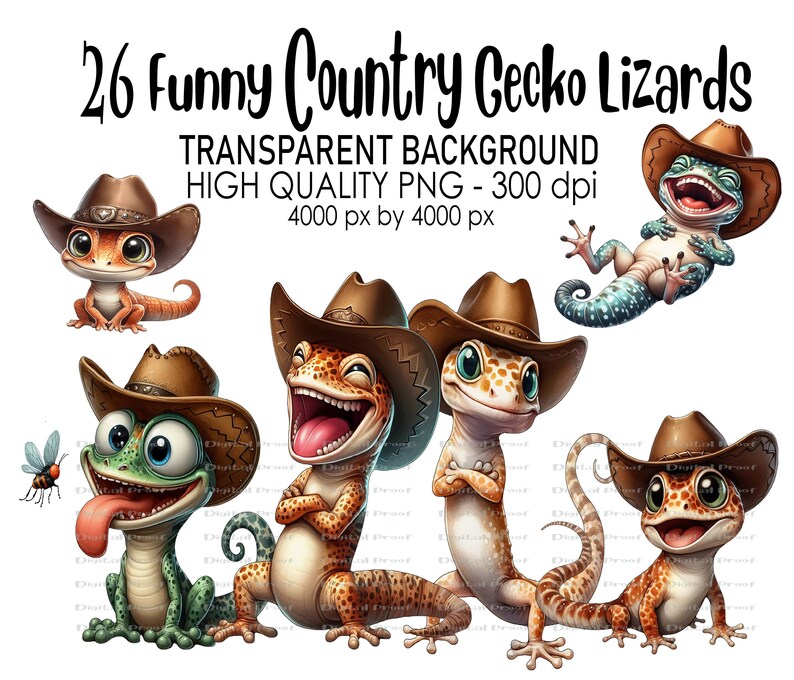 26 Transparent Background Funny Country Geckos Clip Art, PNG 300 Dpi ...