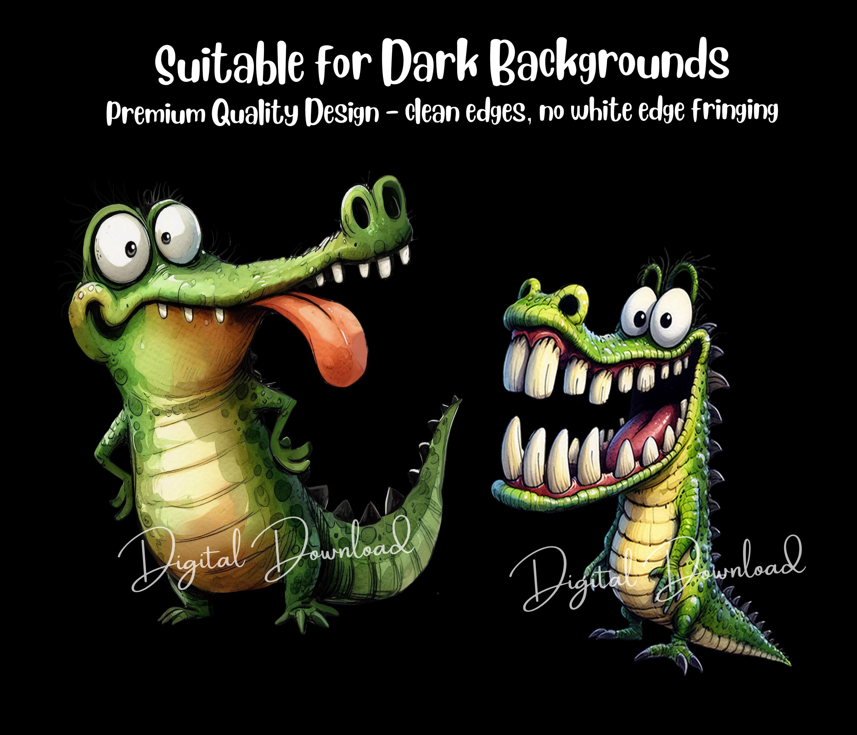 25 Transparent Background Funny Alligator Gator Clip Art, PNG 300 Dpi ...