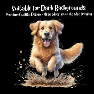 20 Transparent Background Quirky Zoomie Dogs Clip Art, PNG 300 Dpi High ...