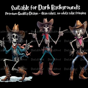 28 Transparent Background Funny Cowboy Skeletons Clip Art, PNG 300 Dpi ...