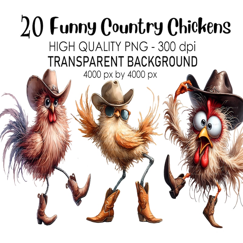Dancing Chickens Png - Etsy
