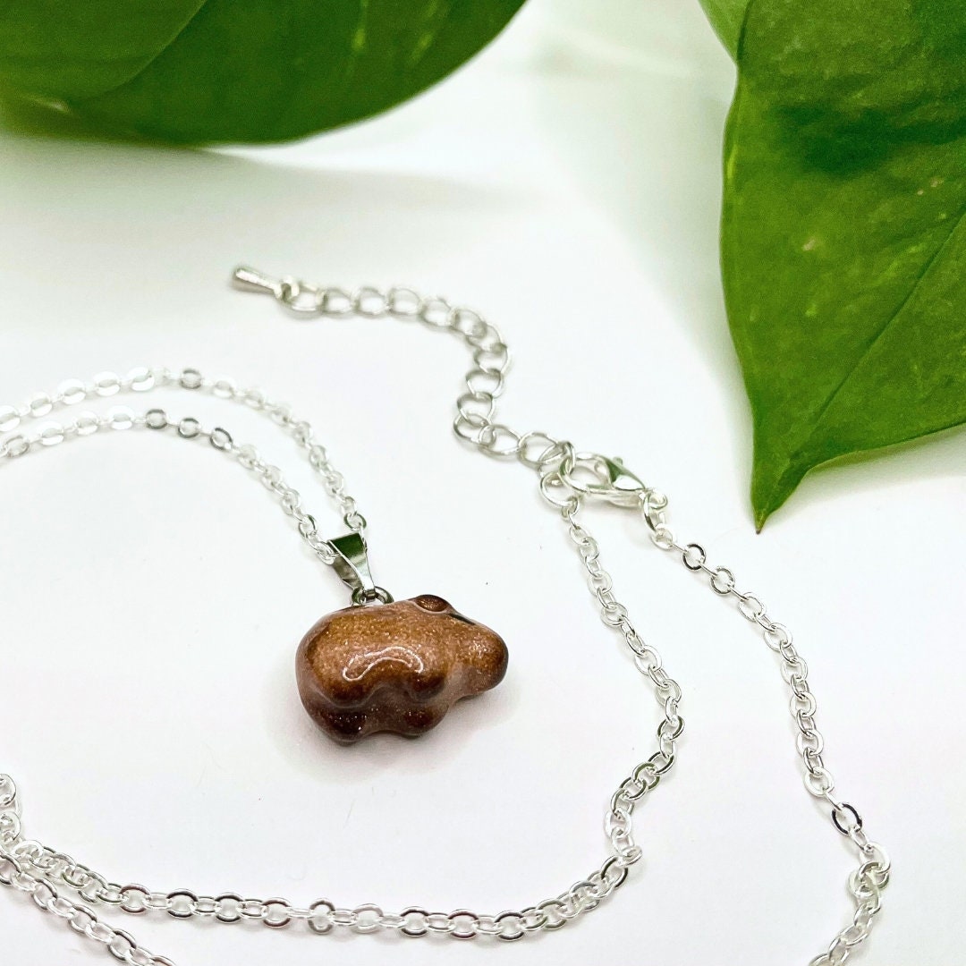 Capybara Necklace Handmade Capybara Miniature Pendant Capybara Gift ...