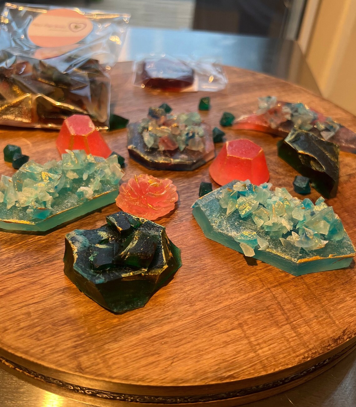 All Natural Kohakutou Japanese Crystal Candy, Choose Flavor, Vegan ...