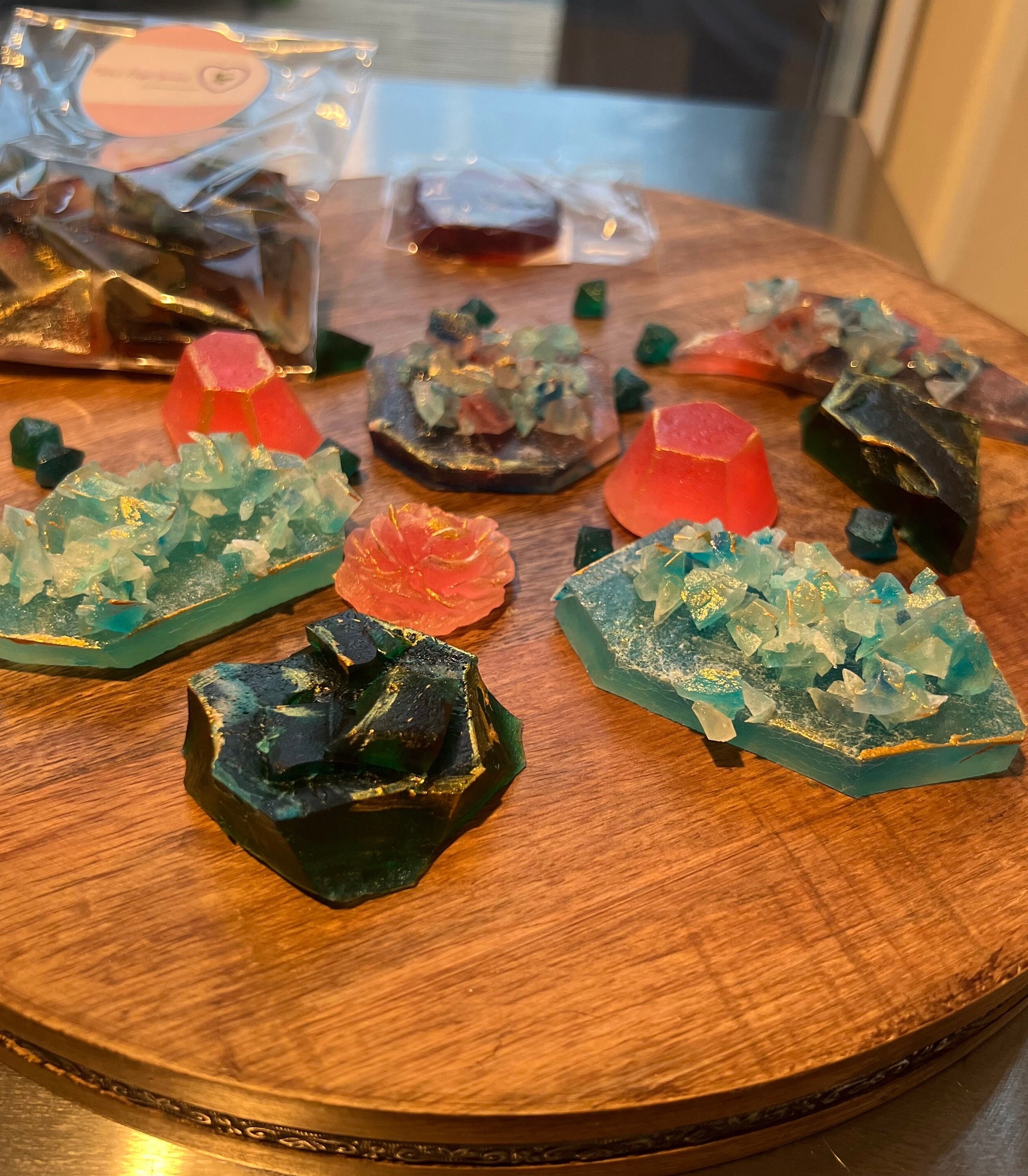 All Natural Kohakutou Japanese Crystal Candy, Choose Flavor, Vegan ...