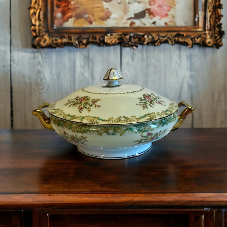 1930s Rare Noritake Fine China 44 Piece Set Pattern Mystery 11 Gold ...