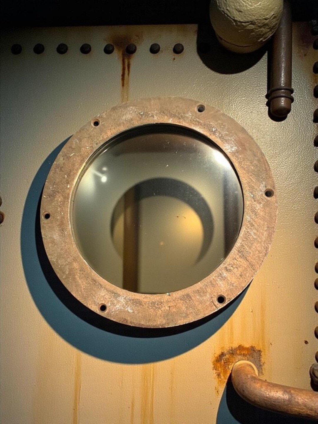Vintage Brass Ship Porthole Window 1940s Nautical Salvage Maritime ...