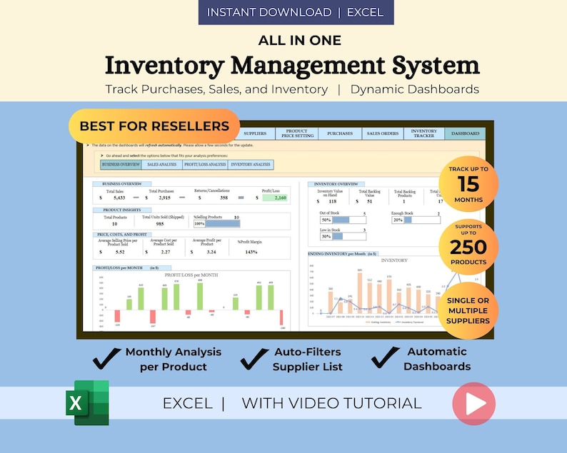 Inventory Management for Small Business Resellers | Sales Tracker ...
