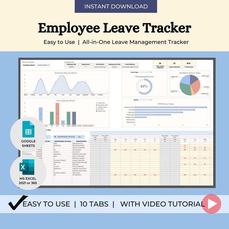 Employees Leave Plan - Etsy