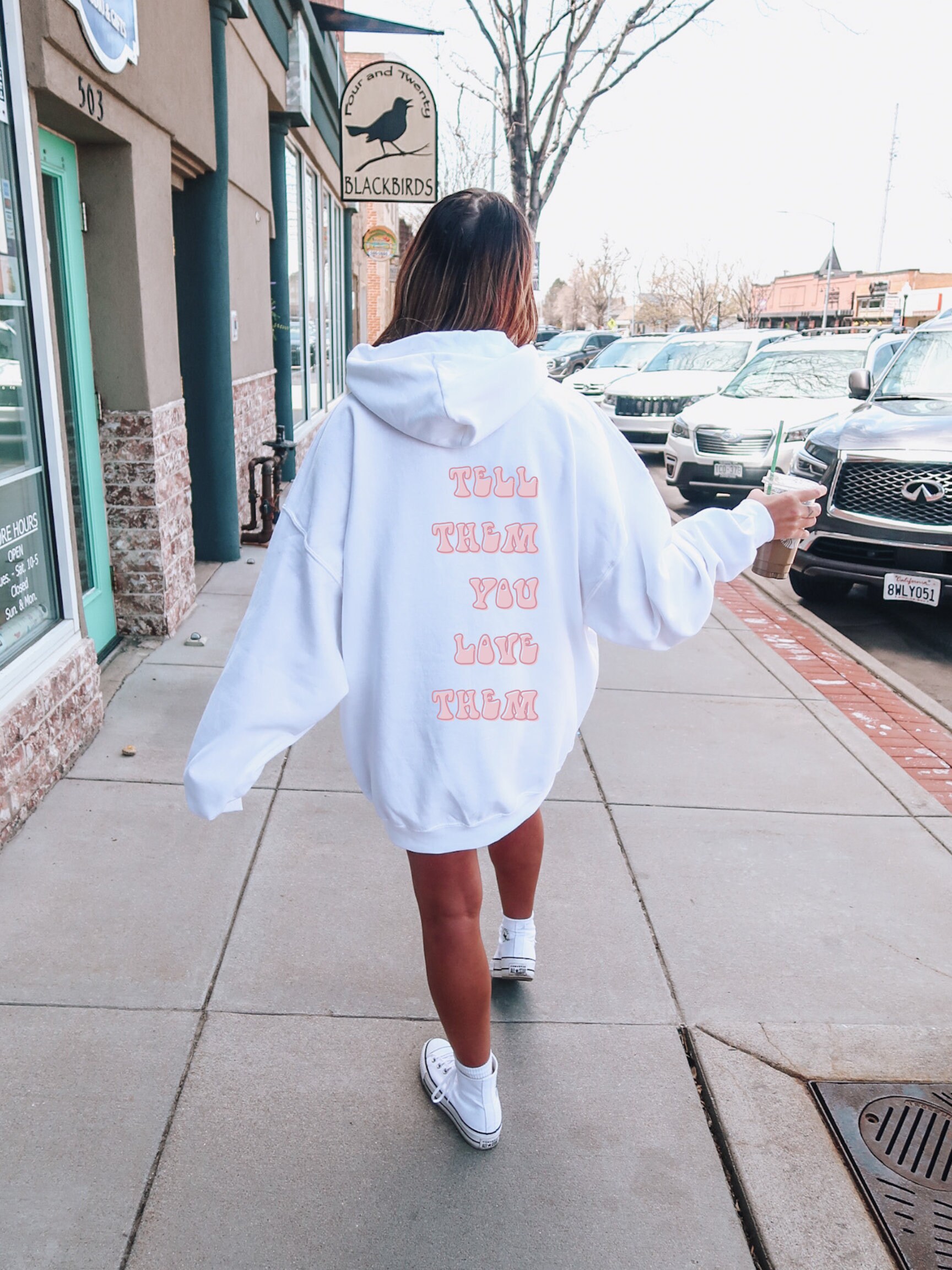 Tell Them You Love Them Hoodie Trendy Hoodie, Oversized Hoodie ...