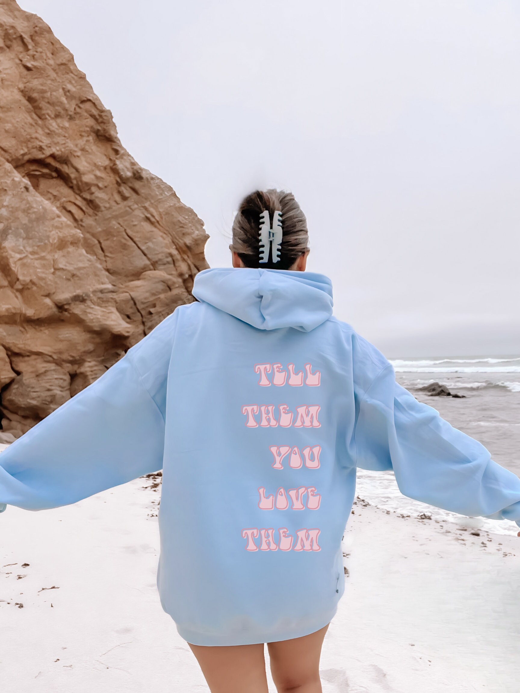 Tell Them You Love Them Hoodie Trendy Hoodie, Oversized Hoodie ...