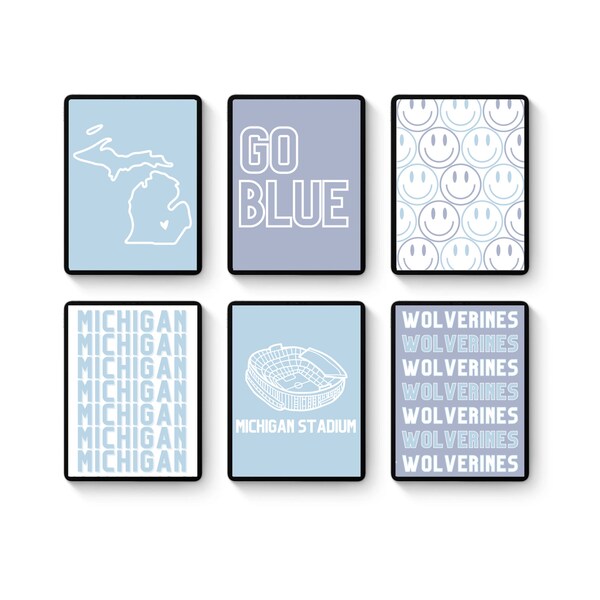 University of Michigan Decor - Etsy