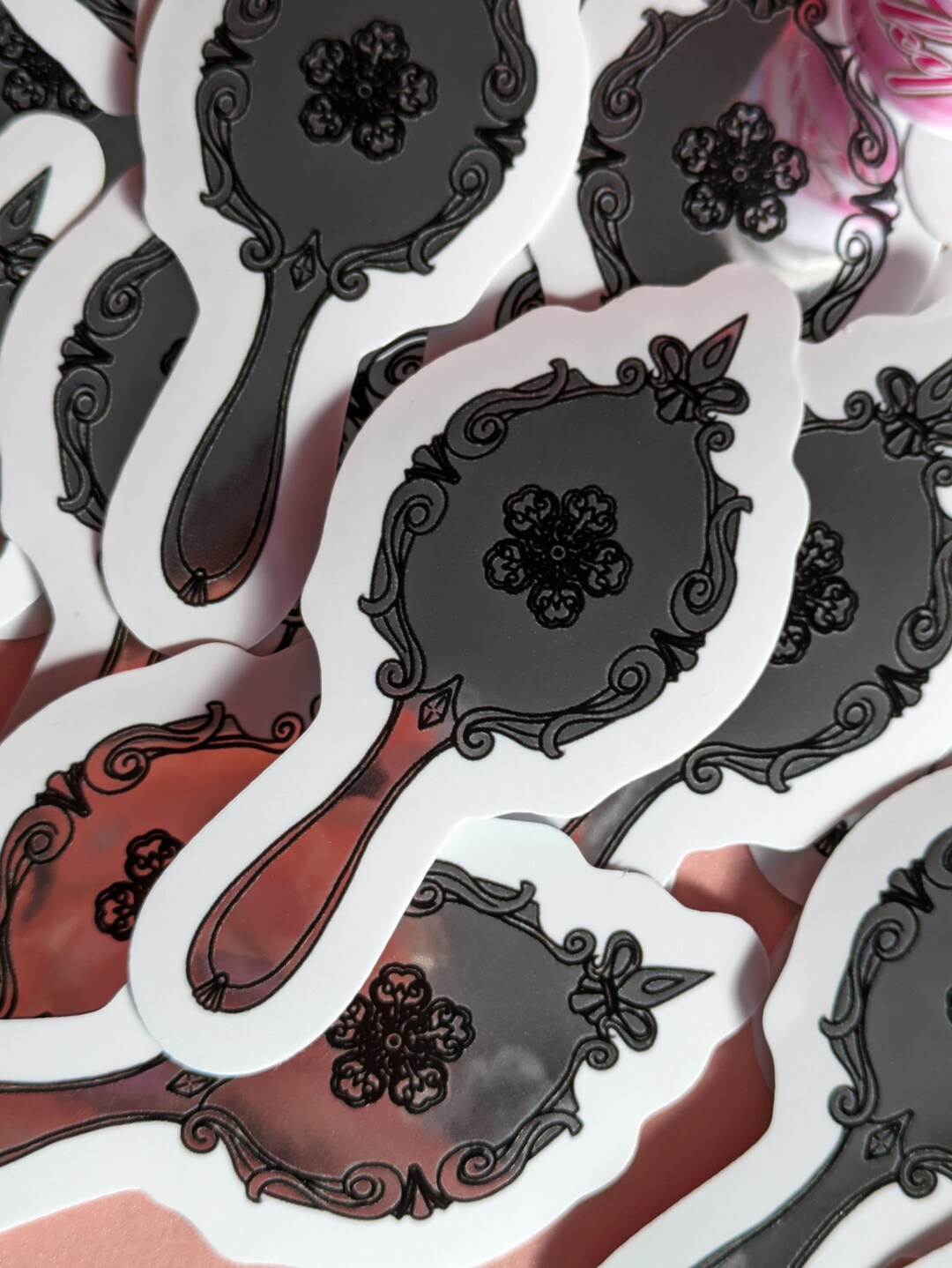 Baldur's Gate 3 Astarion Hand Mirror Sticker - Etsy