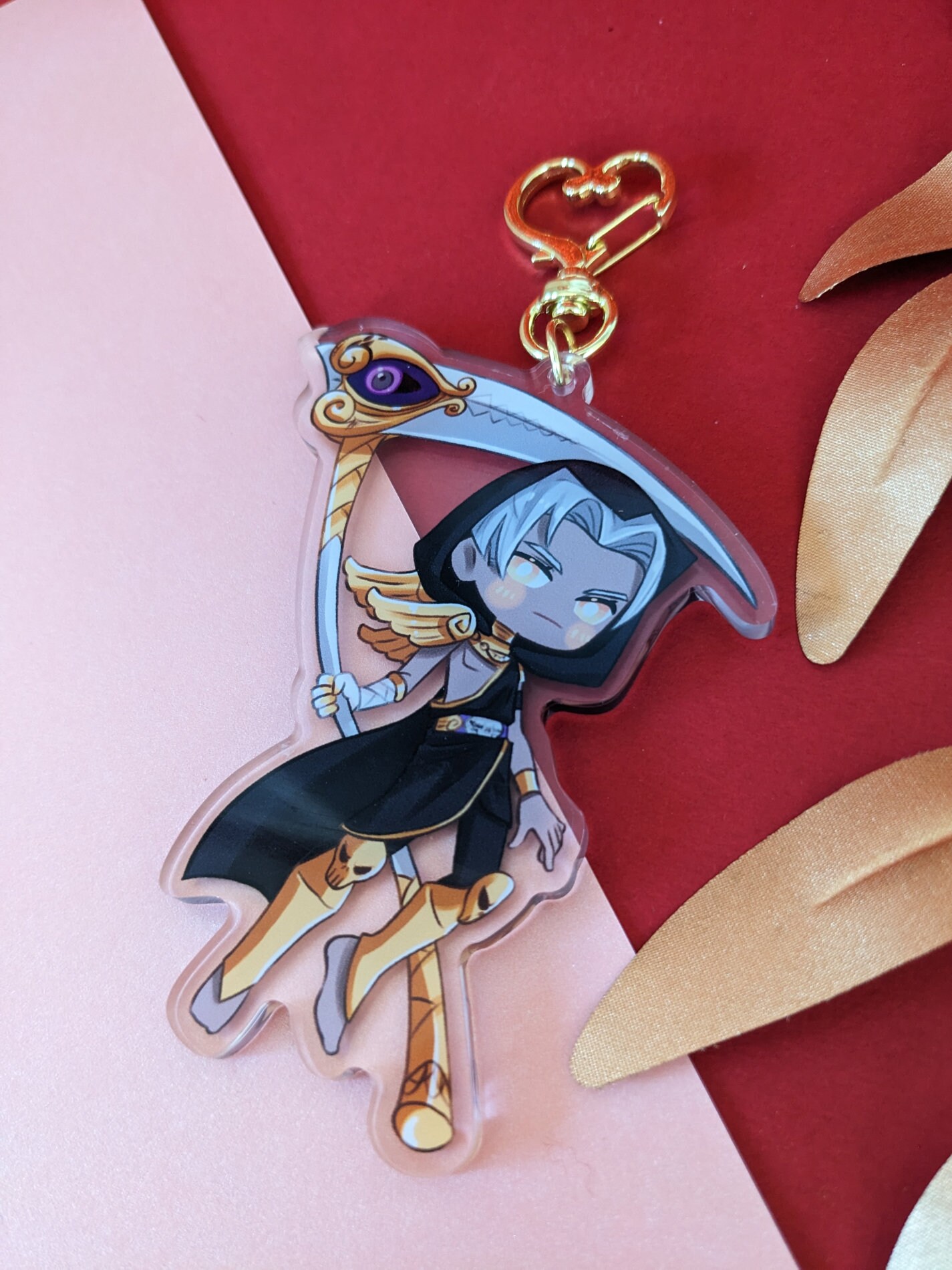 Hades Game Thanatos Zagreus Chibi Acrylic Keychains - Etsy