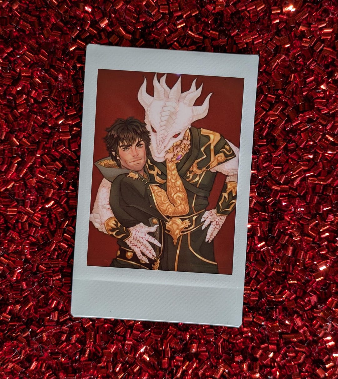 Baldur's Gate 3 Gortash and Durge Durgetash Polaroid Instax Mini Print ...