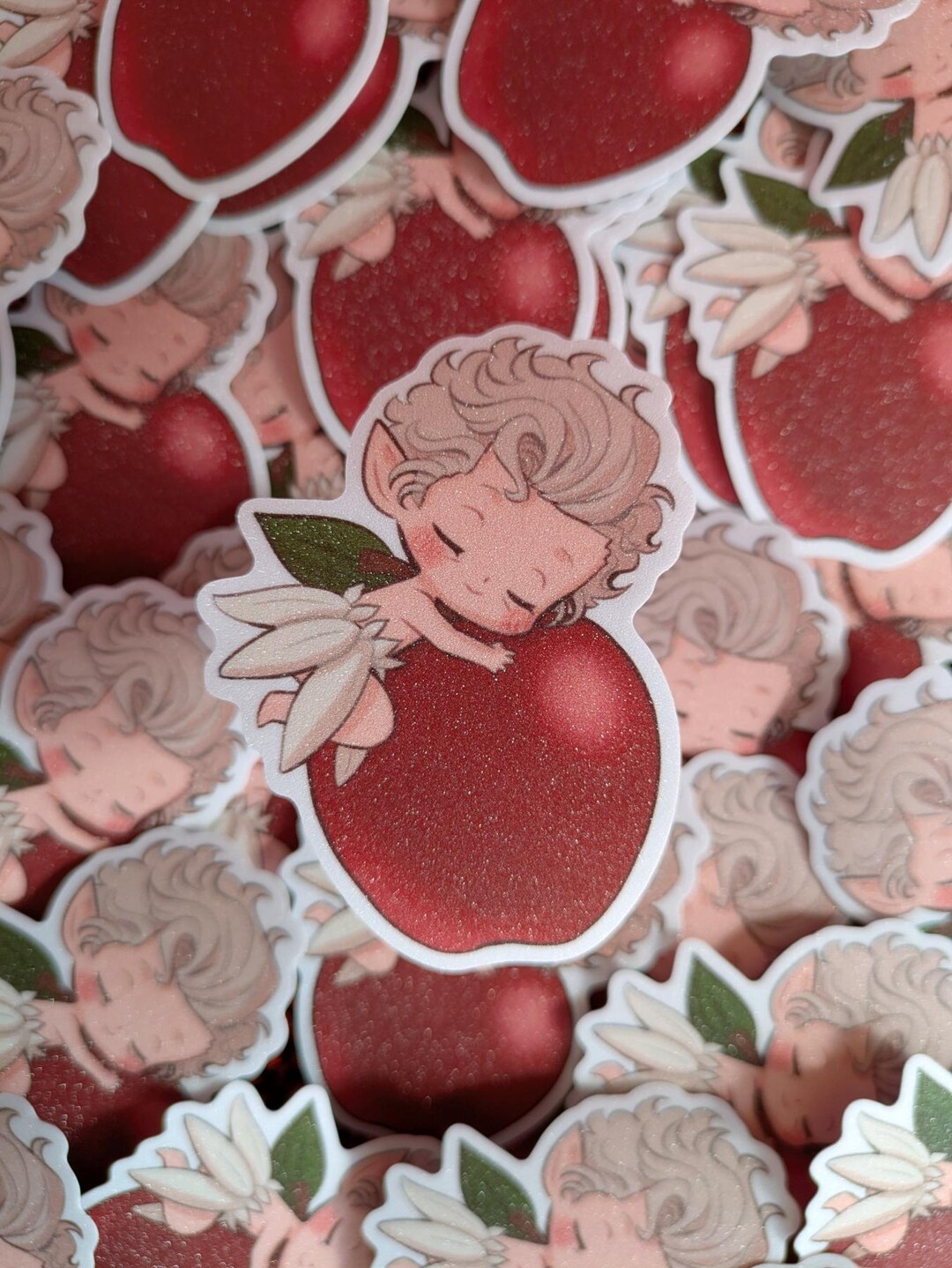 Baldur's Gate 3 Astarion Chibi Fairy Glitter Sticker - Etsy
