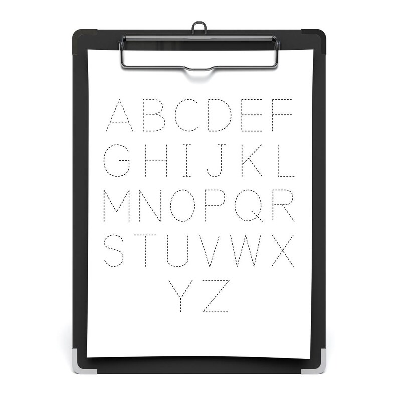 Preschool Tracing Worksheets, Alphabet, Numbers, and Shapes (PDF) - Etsy