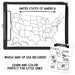 50 States Study and Coloring Bundle, USA State Unit Study, Homeschool ...