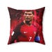 Cristiano Ronaldo Square Pillow - Etsy