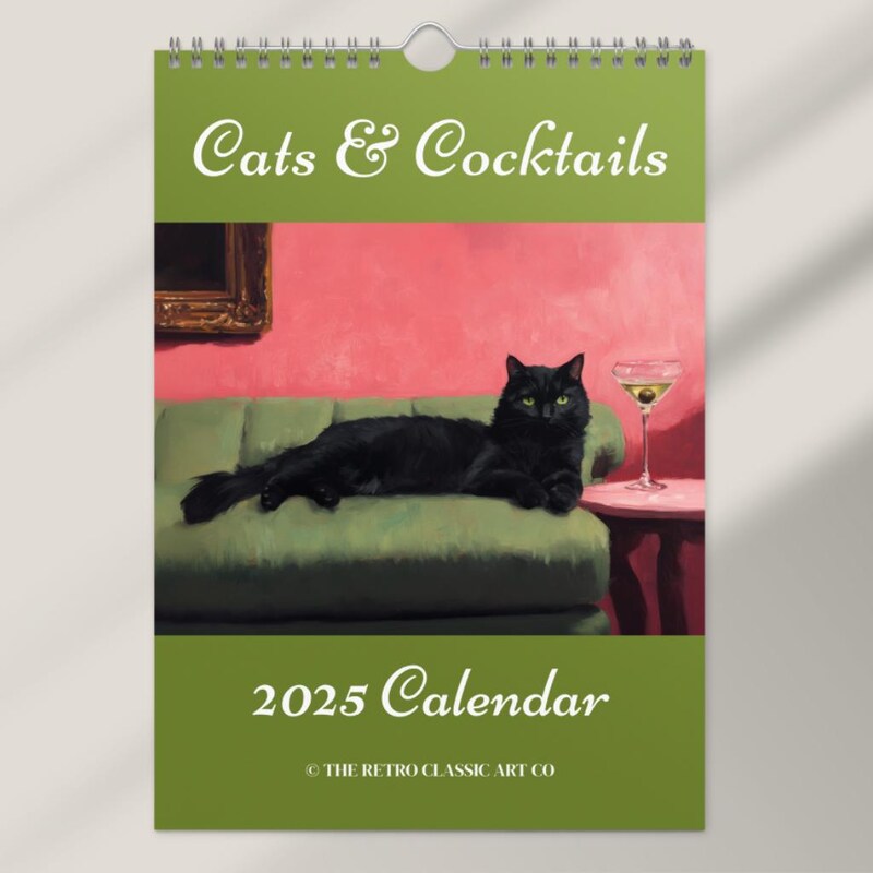 Cat Calendar - Etsy