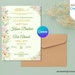 Editable Nikkah Invitation Template, Nikkah Invitation Card, Muslim ...