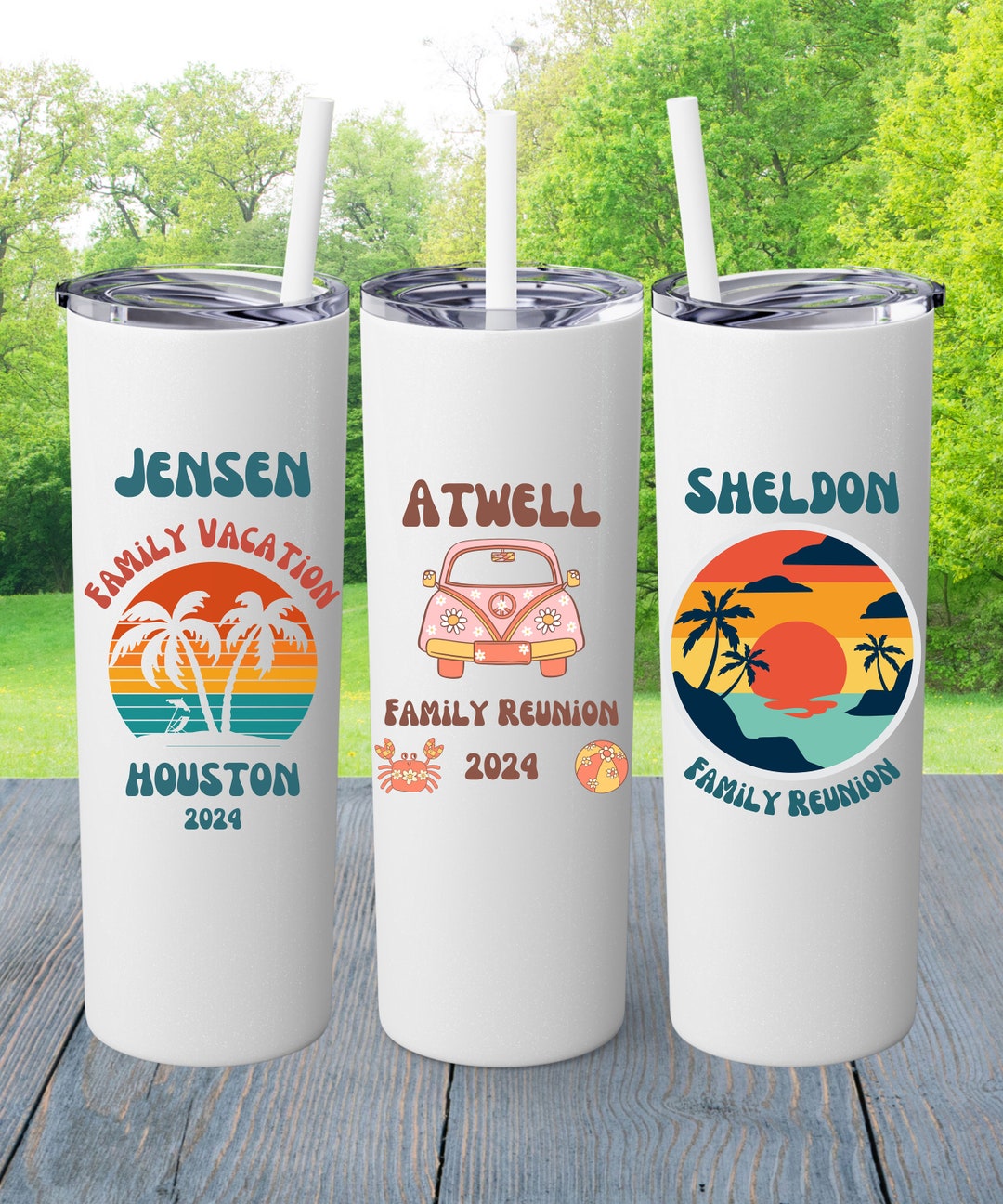 Family Reunion Cup, Vacation Tumbler, Family Reunion Gift, Matching ...