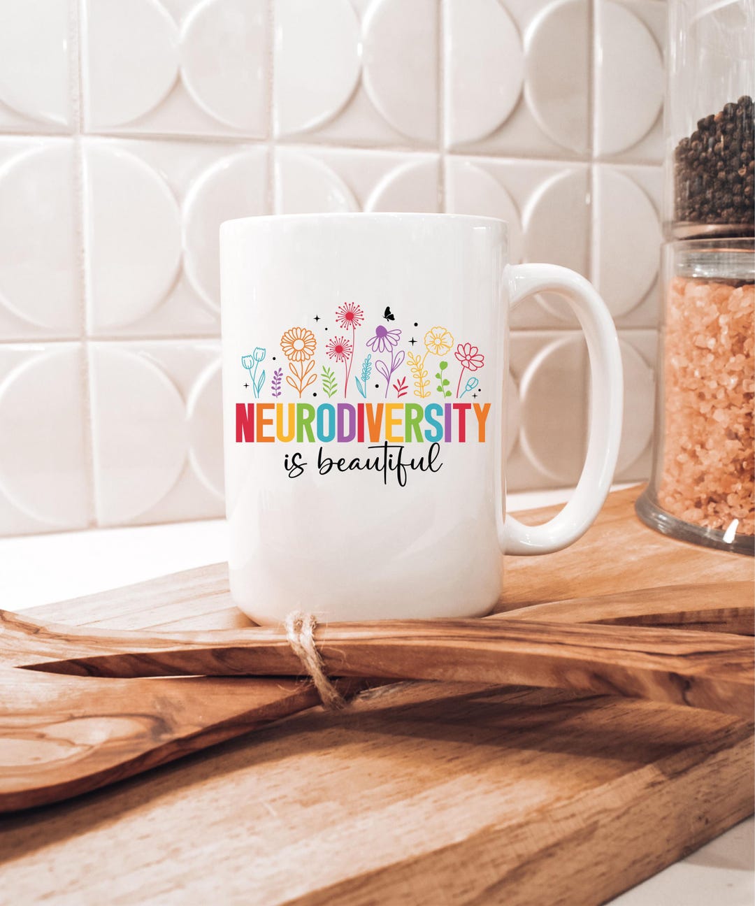 Autism Mug, Neurodiversity Cup, Autism Awareness, Inclusion Teacher ...