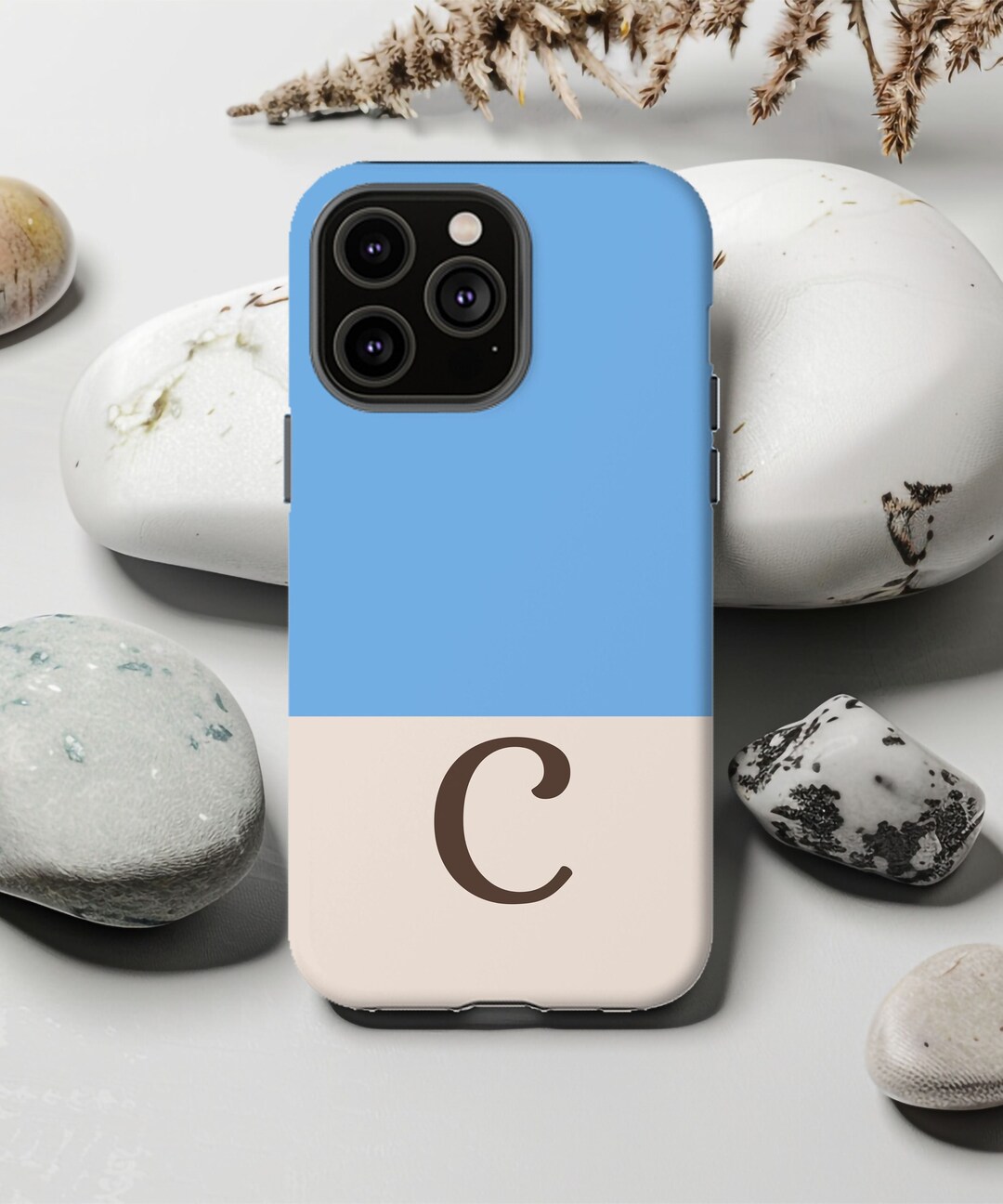 Personalized Initial Phone Case Monogram Letter iPhone Case Custom ...