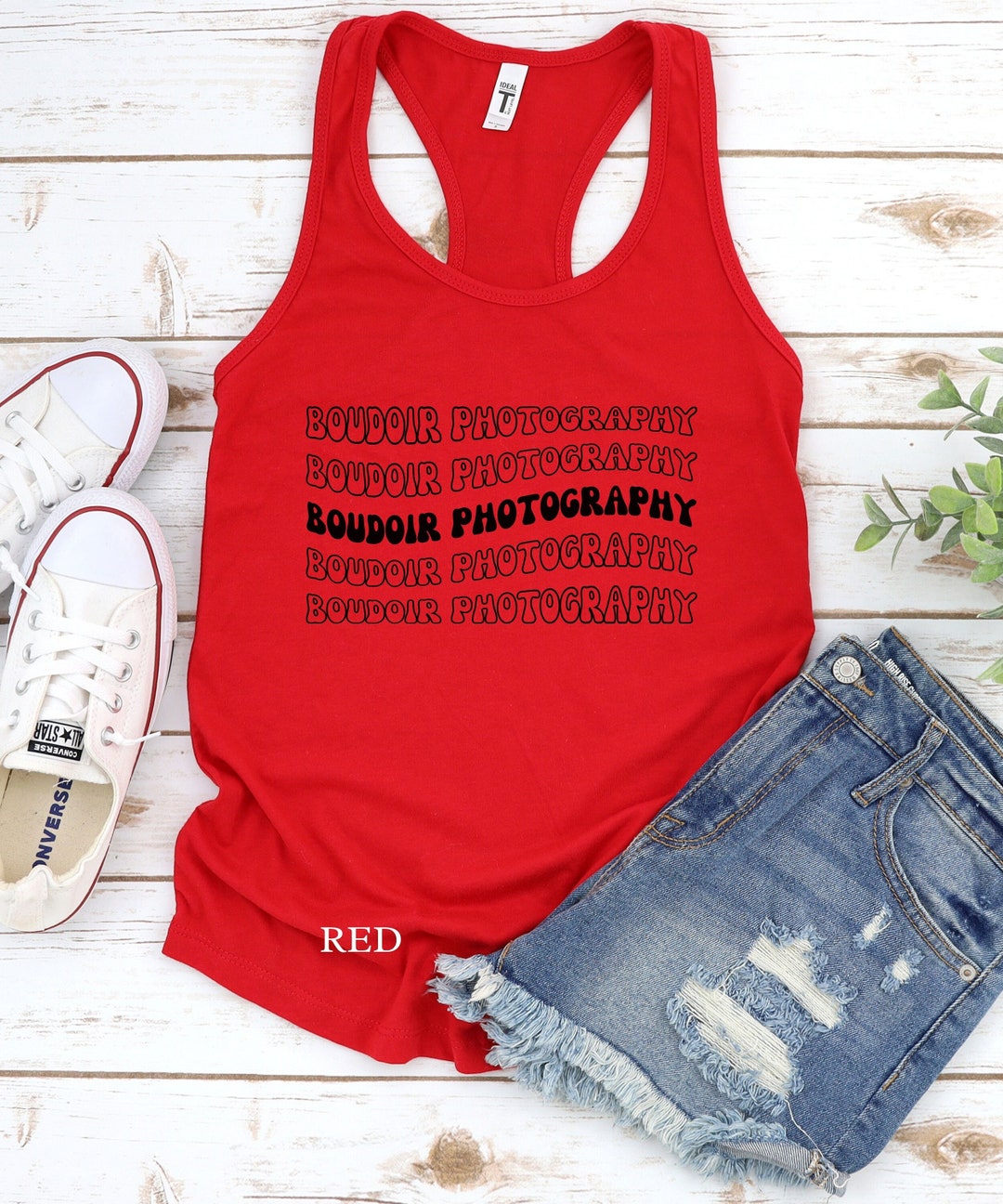 Retro Boudoir Tank, Boudoir Photography, Boudoir Tank Top, Body ...