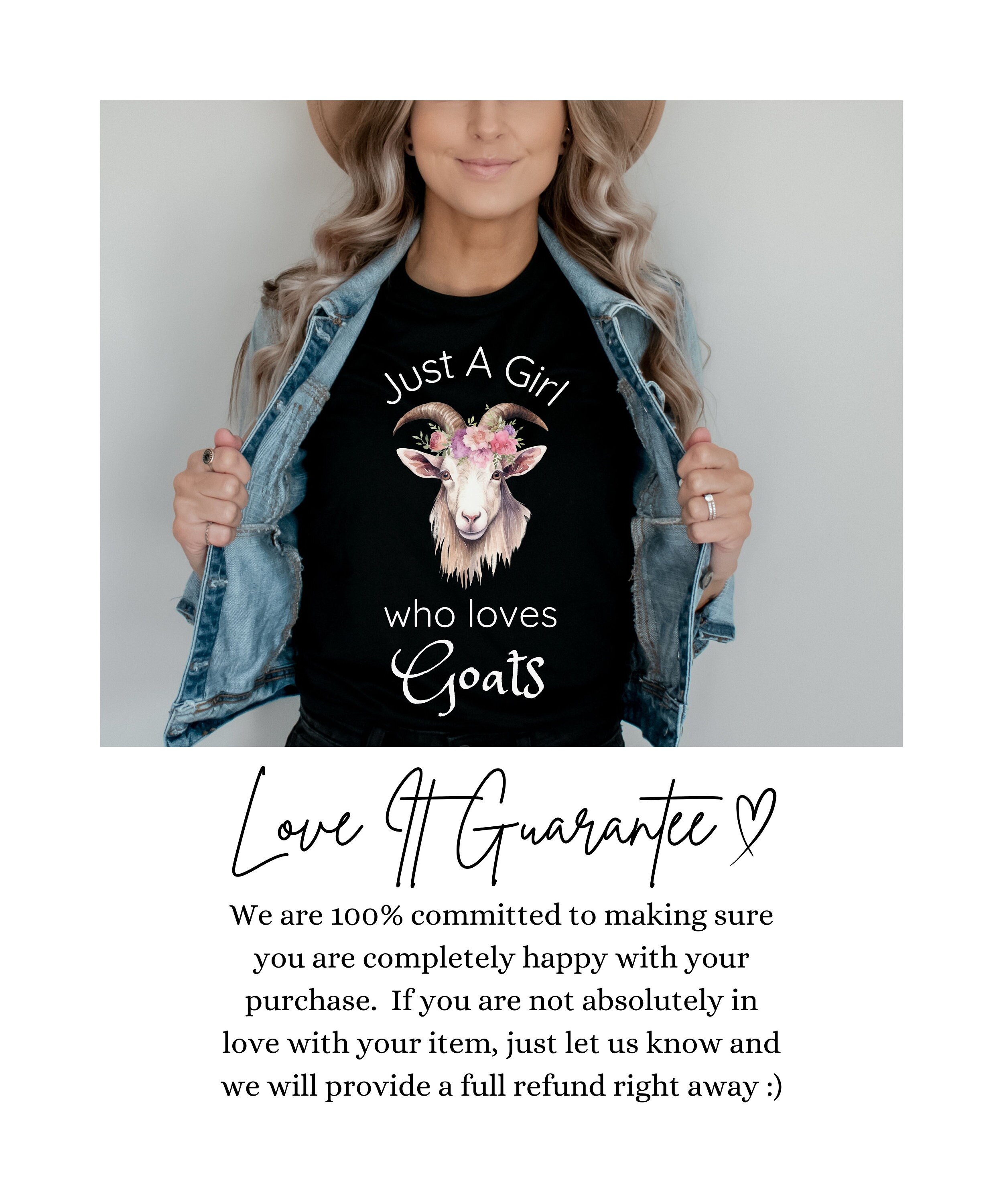 Cute Goat Shirt, Funny Farm Animal Tee, Goat Lover Gift - Etsy