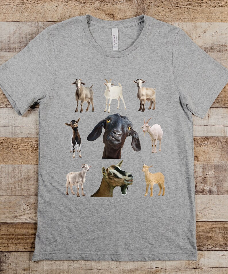 Goat Shirt, Funny Farmer Shirt, Goat Lover Gift, Goat Tee, Cute Goat ...