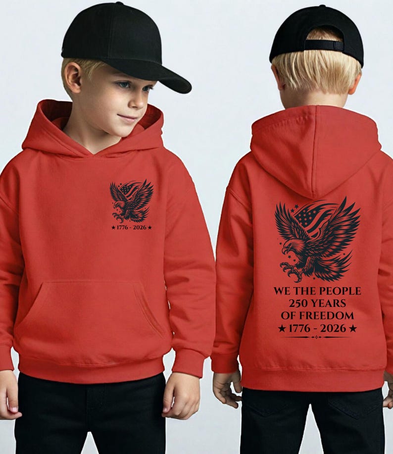 250 Years of Freedom Sweatshirt, USA Freedom Hoodie, Semiquincentennial ...