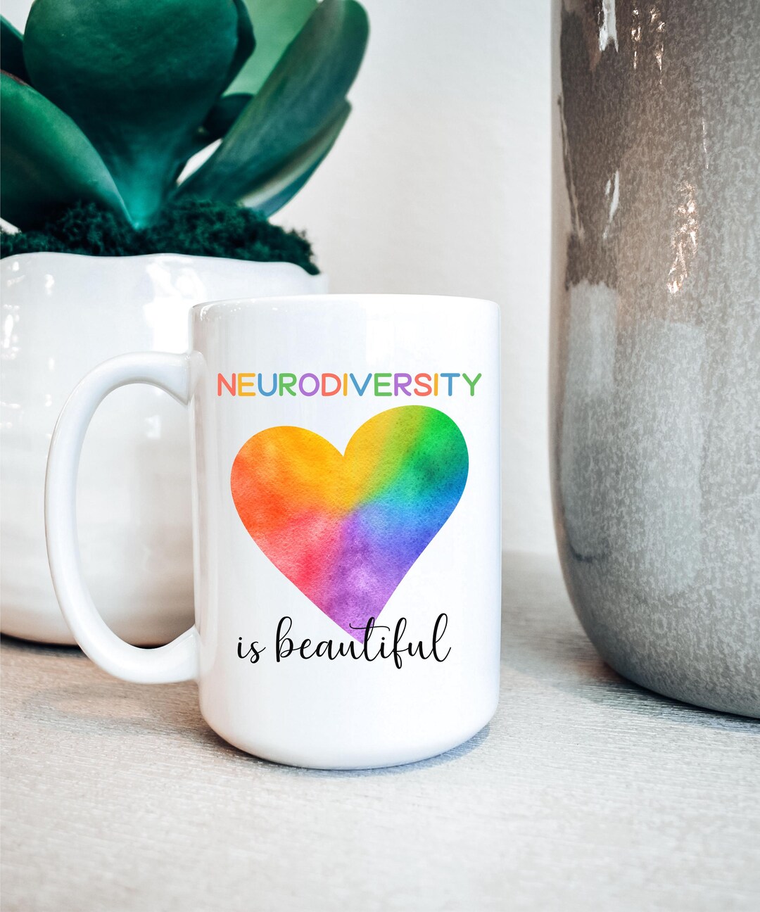 Autism Mug, Neurodiversity Cup, Autism Awareness, Inclusion Teacher ...