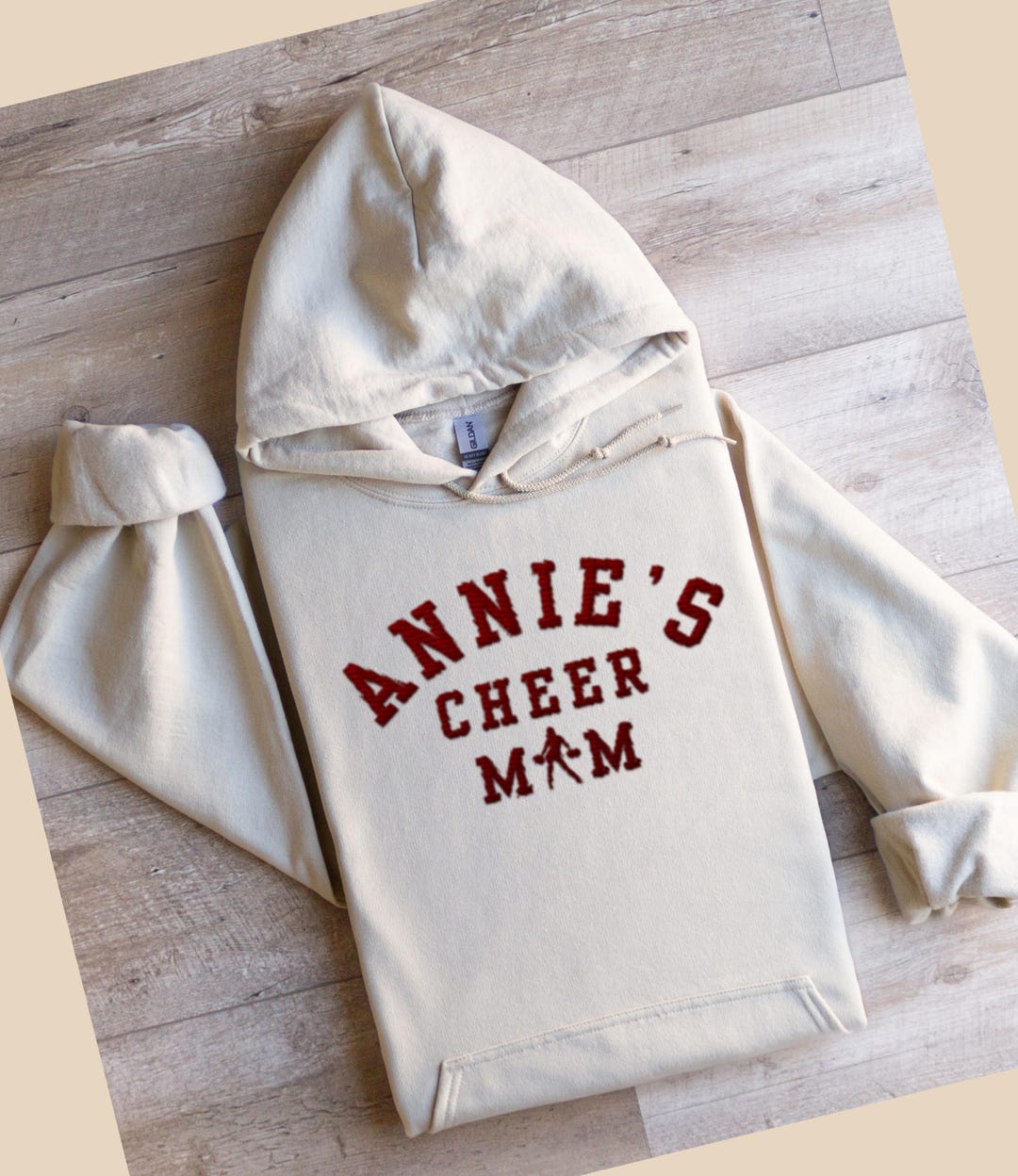Personalized Embroidered Cheer Mom Sweatshirt, Cheer Mom Gift, Custom ...