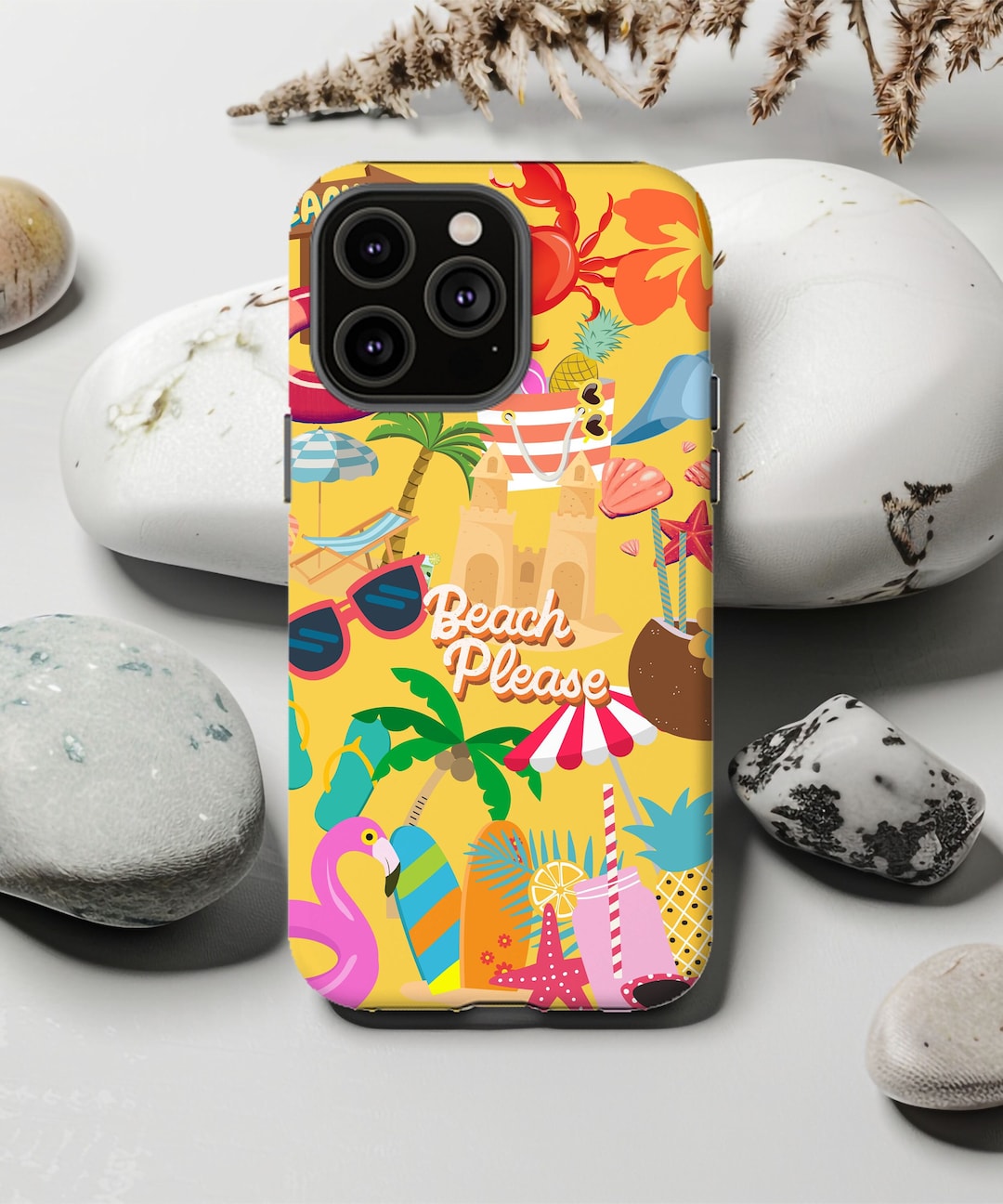 Beach Collage Phone Case Coastal Summer iPhone Samsung Galaxy Google ...