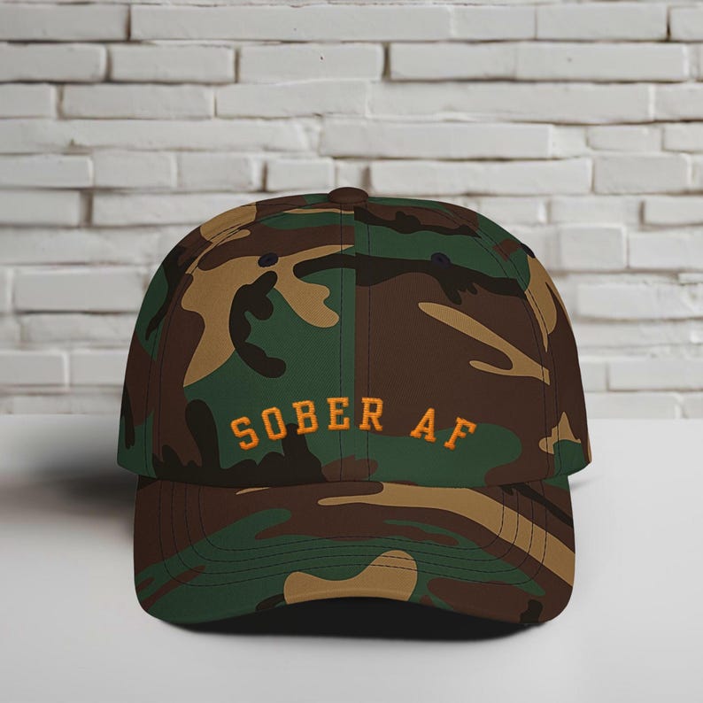 Embroidered Hat Sobriety Gift Classic Dad Cap - Etsy