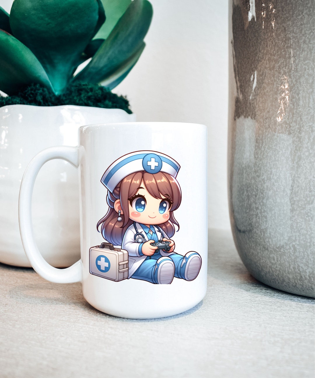 Nurse Mug Gamer Mug Best Mothers Day Gift for Rns Who Level up Ideal ...