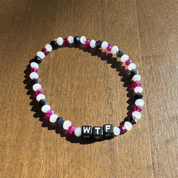Wtf Bracelet - Etsy