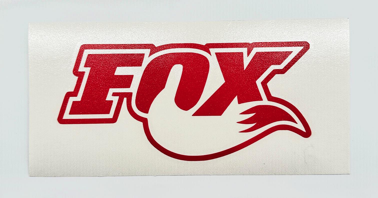 Fox Shocks Logo Decal - Etsy
