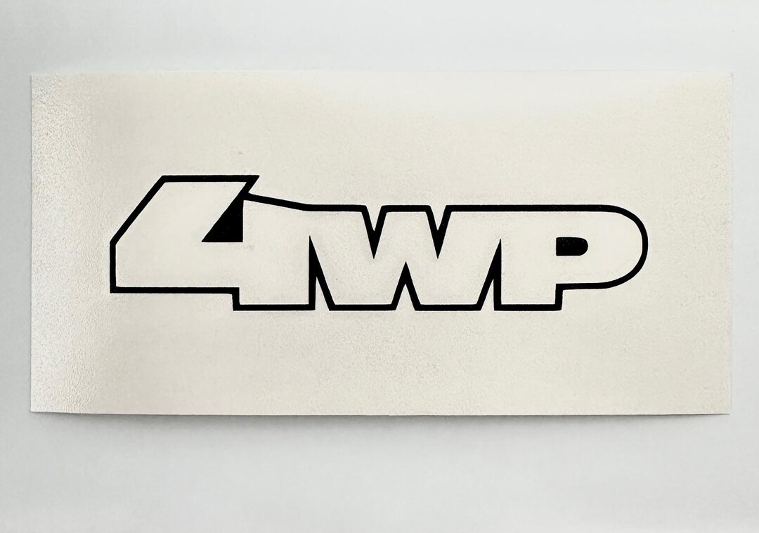4 Wheel Parts Logo Decal - Etsy