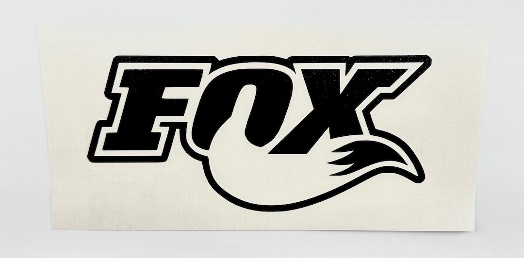 Fox Shocks Logo Decal - Etsy