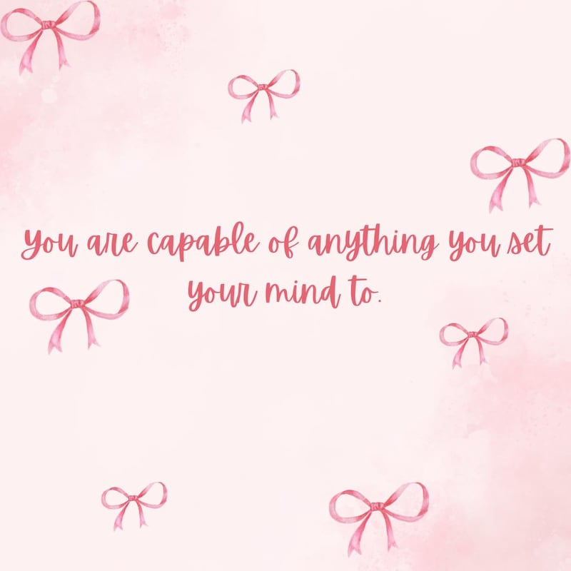 Aesthetic Bow Desktop Wallpaper - Etsy