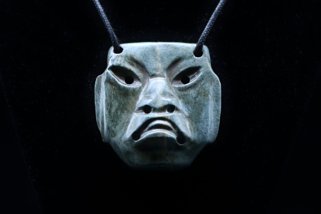 Mixtec Ancestral Mask Talisman - Etsy