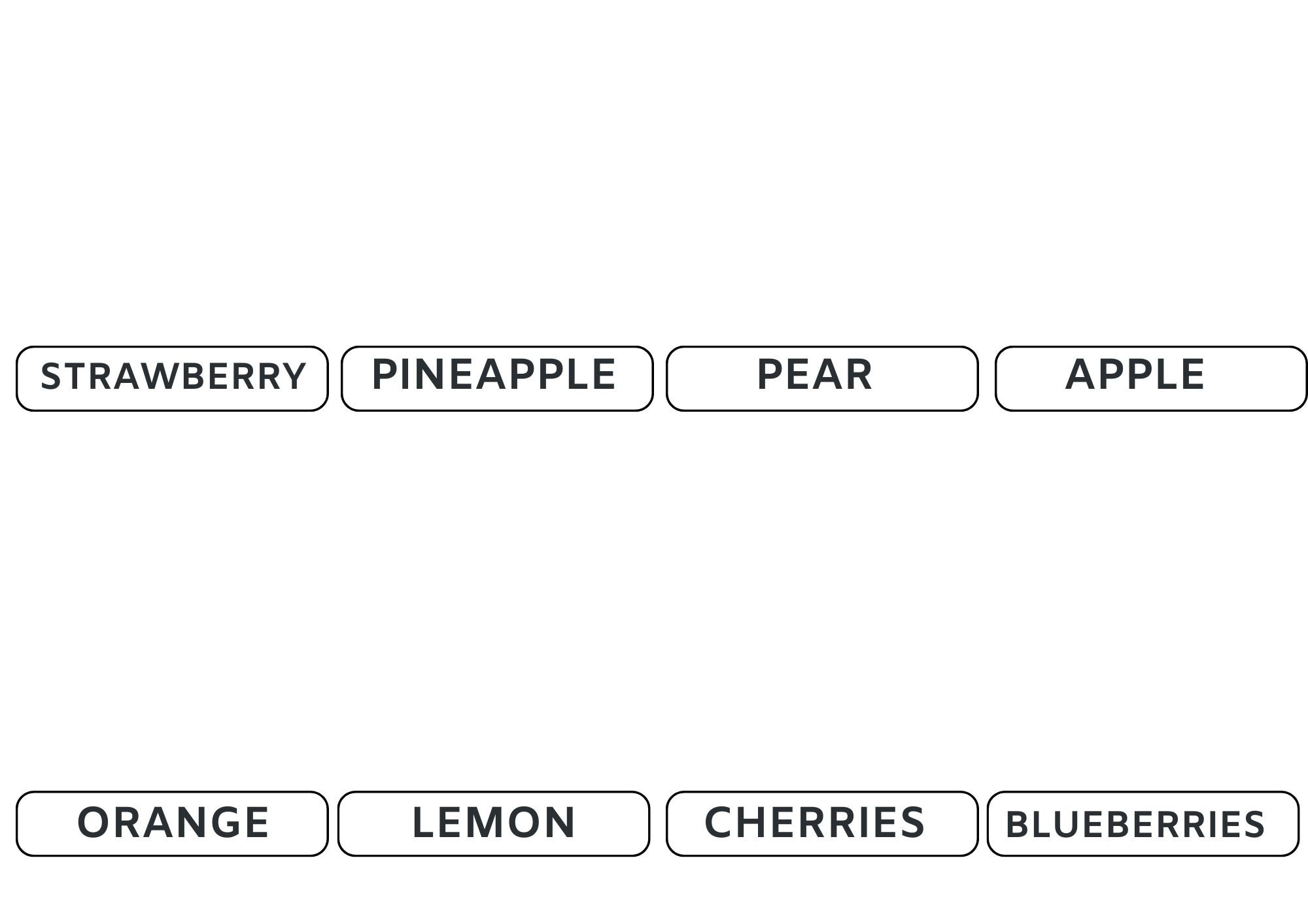 FRUITS real Pictures 48 Editable PDF Printable Fruits - Etsy