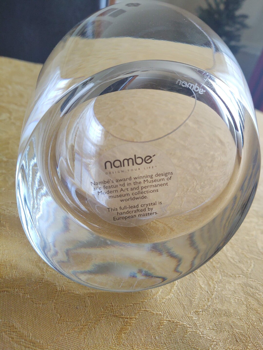 Vintage Nambe Modern Art Vase - Etsy