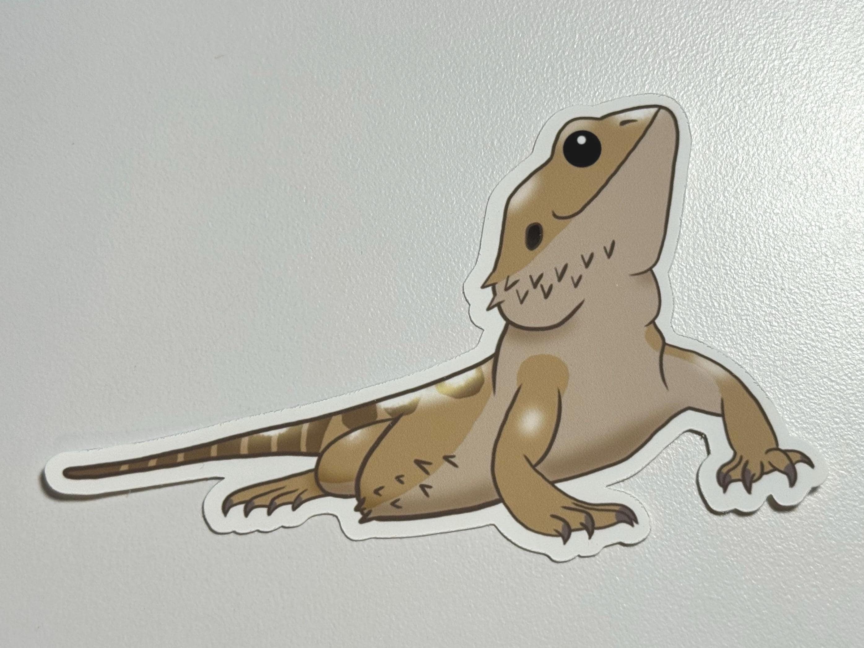 Bearded Dragon Sticker - Etsy