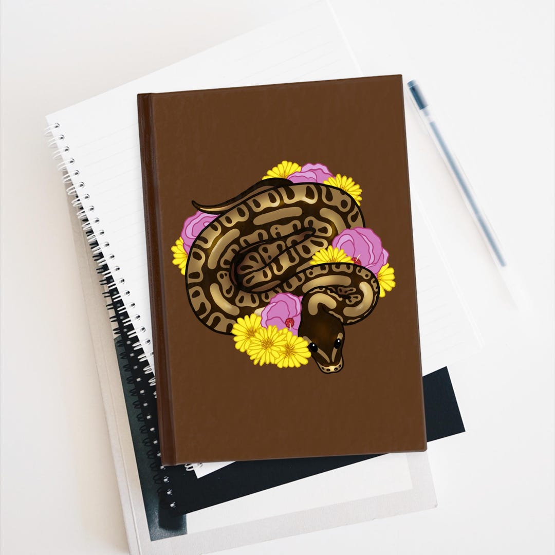Ball Python Journal-ruled Line - Etsy