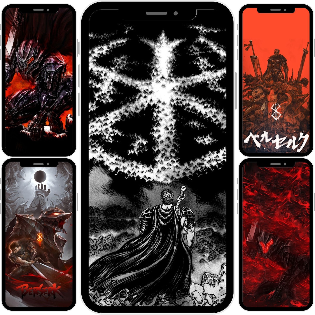 Guts and Glory: Berserk Inspired Phone Background - Etsy