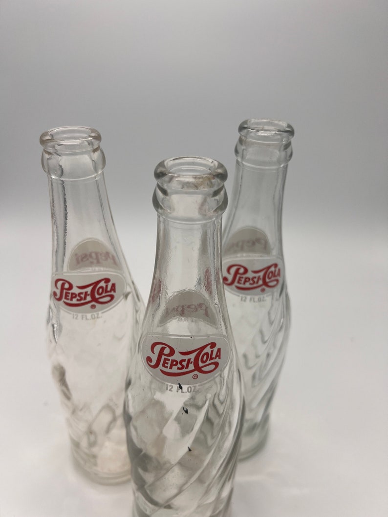 Vintage Pepsi Cola Bottle - Etsy