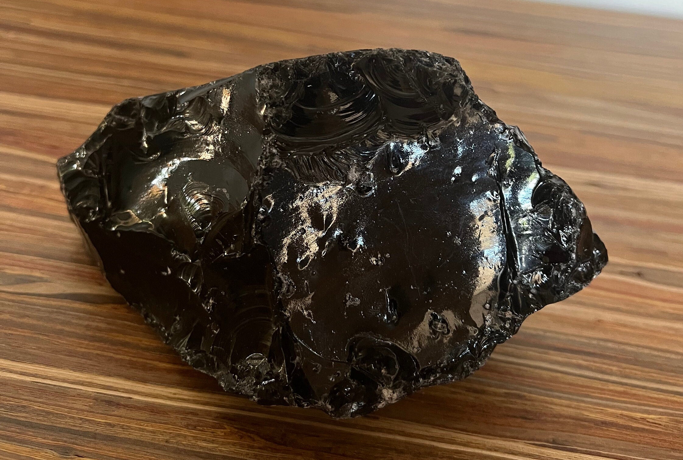 Obsidian Specimen - Etsy