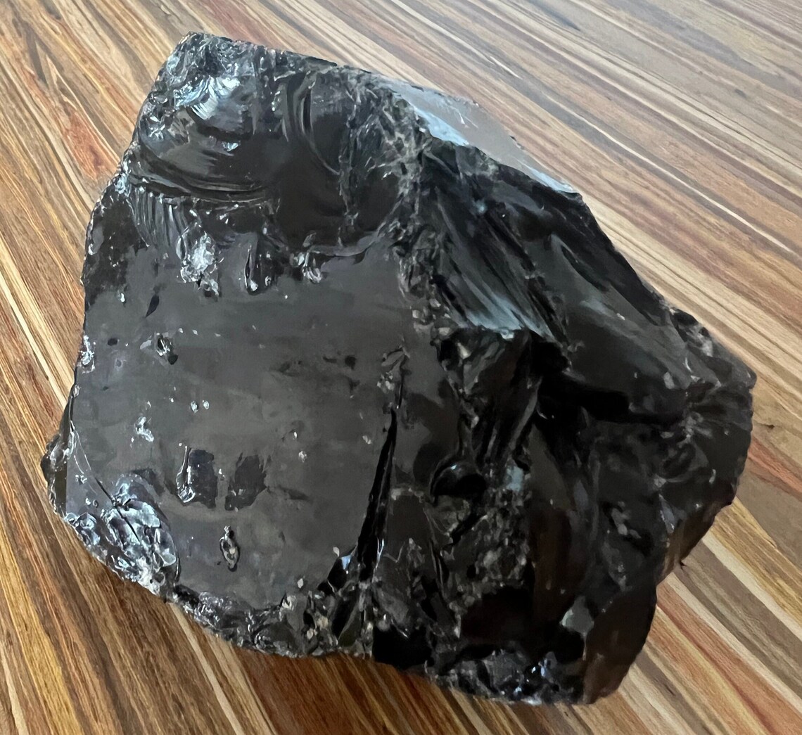 Obsidian Specimen - Etsy